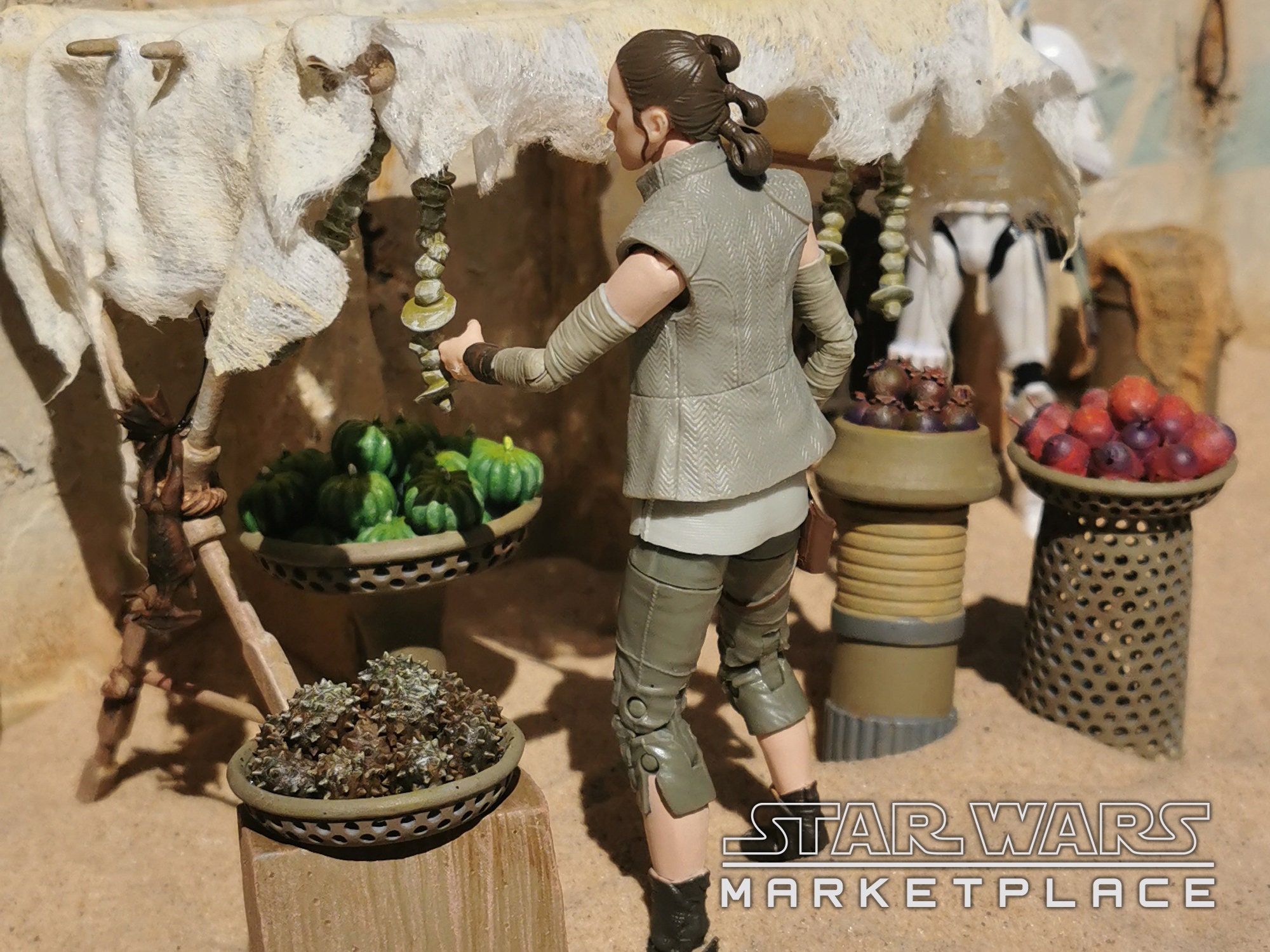 Mos Espa Market Stall Set With FREE Gorvin Snu Lizard - Etsy