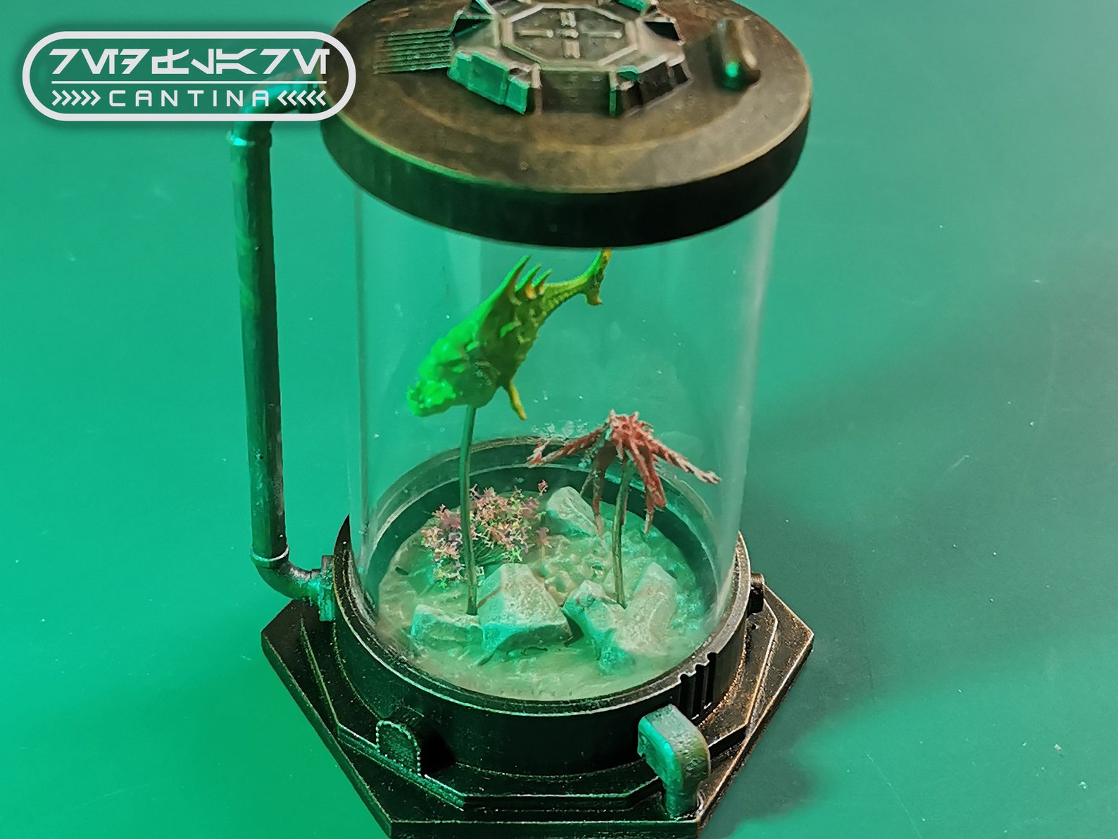 Sci-fi Cantina Fish Tank From Star Wars Vertical Setup - Etsy