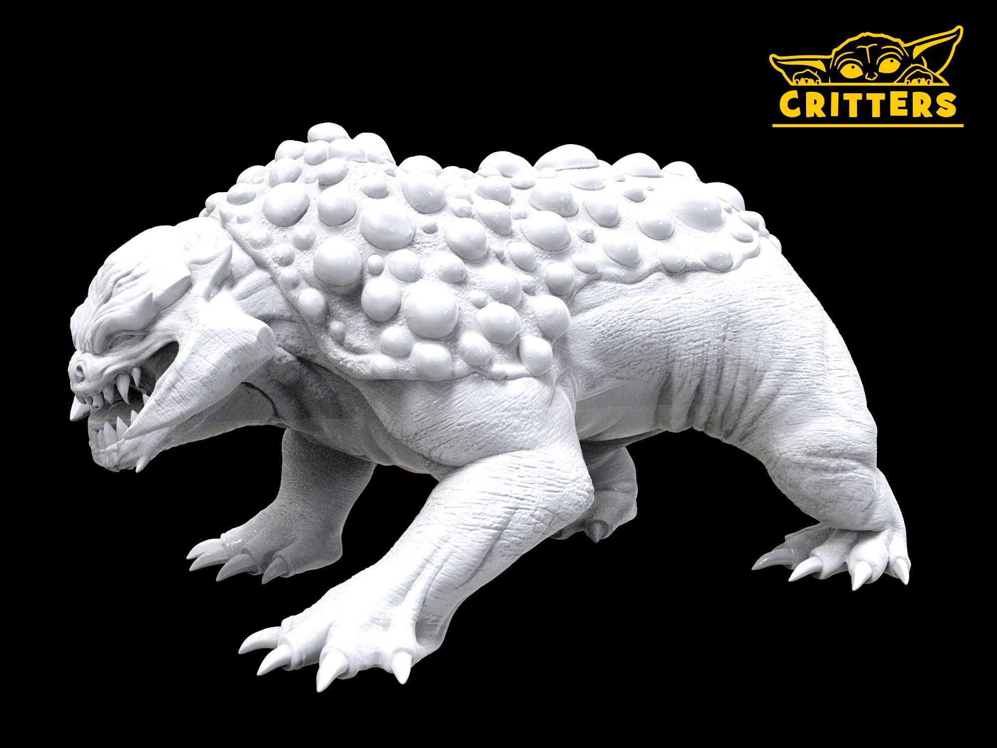 Anoatian Pit Beast From Star Wars - Etsy