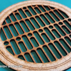 3 Round Flooring Grates From Star Wars - Etsy