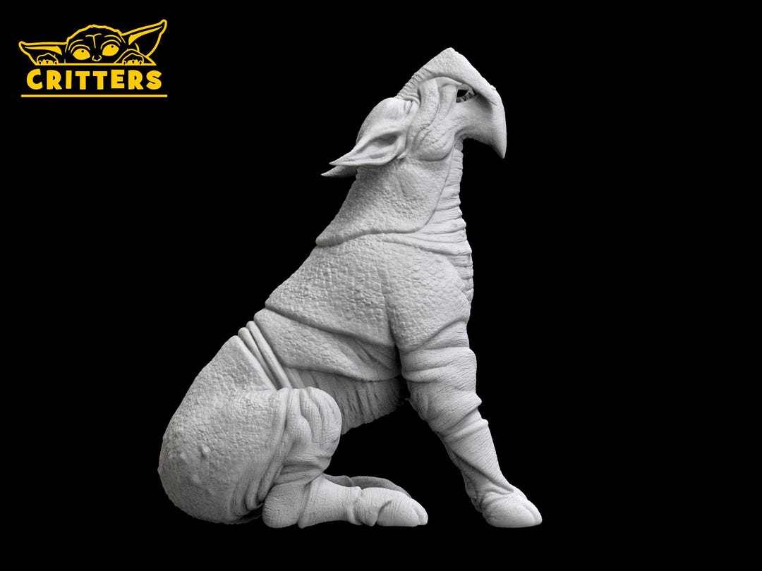 Kusak Hound STL Files (3 Poses) - Etsy