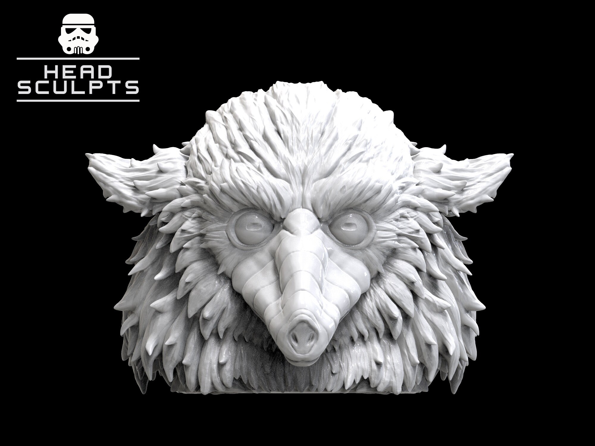 Caamasi Head Sculpt From Star Wars - Etsy