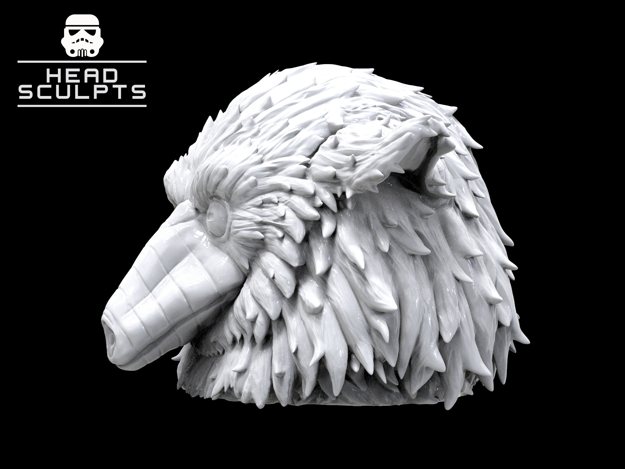 Caamasi Head Sculpt From Star Wars - Etsy