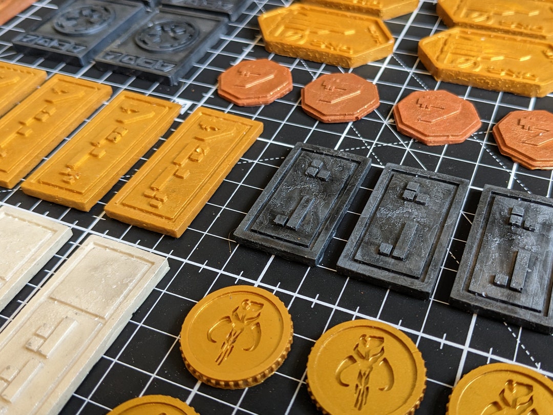 Imperial Credits and Star Wars Sabacc Currency Set - Collectible Game ...