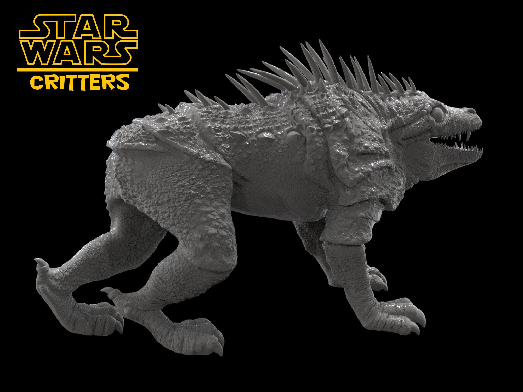 Massiff Beast from Mandalorian TV Show | Etsy