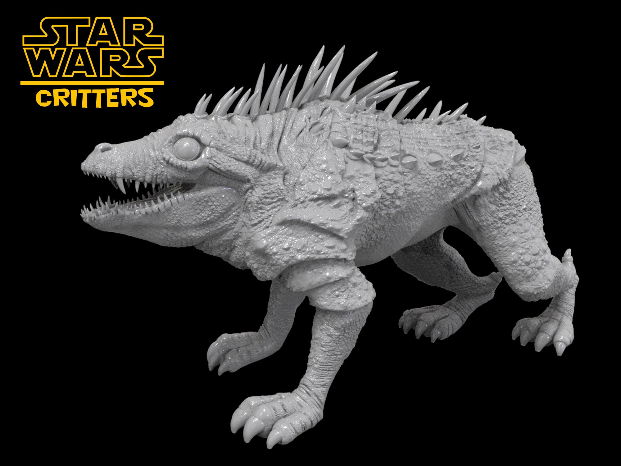 Massiff Beast from Mandalorian TV Show | Etsy