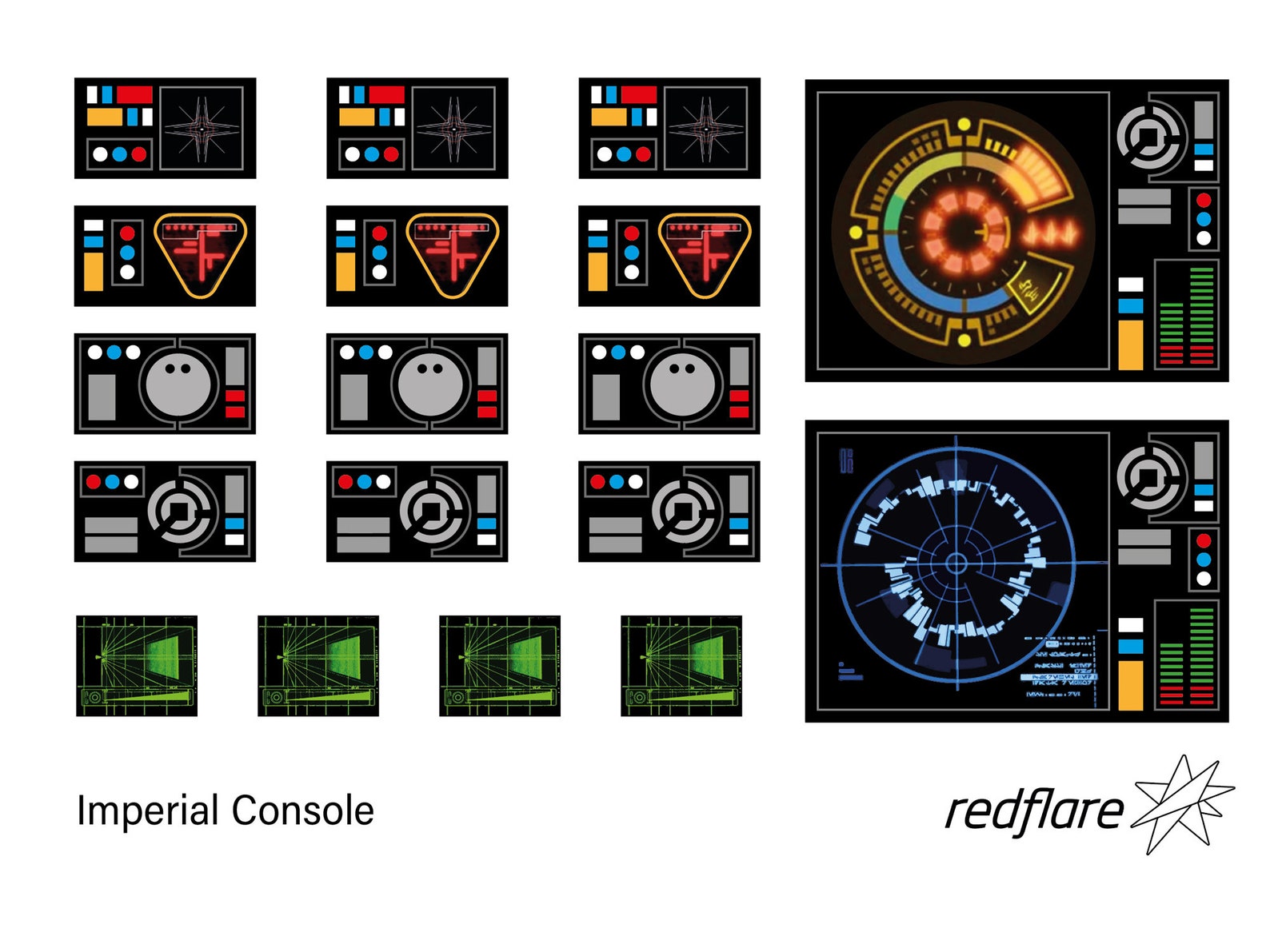 Imperial Console With Decals From Star Wars - Etsy
