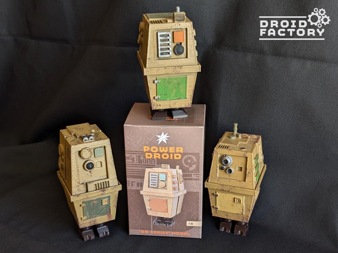 GONK Build-your-own Gd-series Power Droid Model Kit – Customizable Star ...