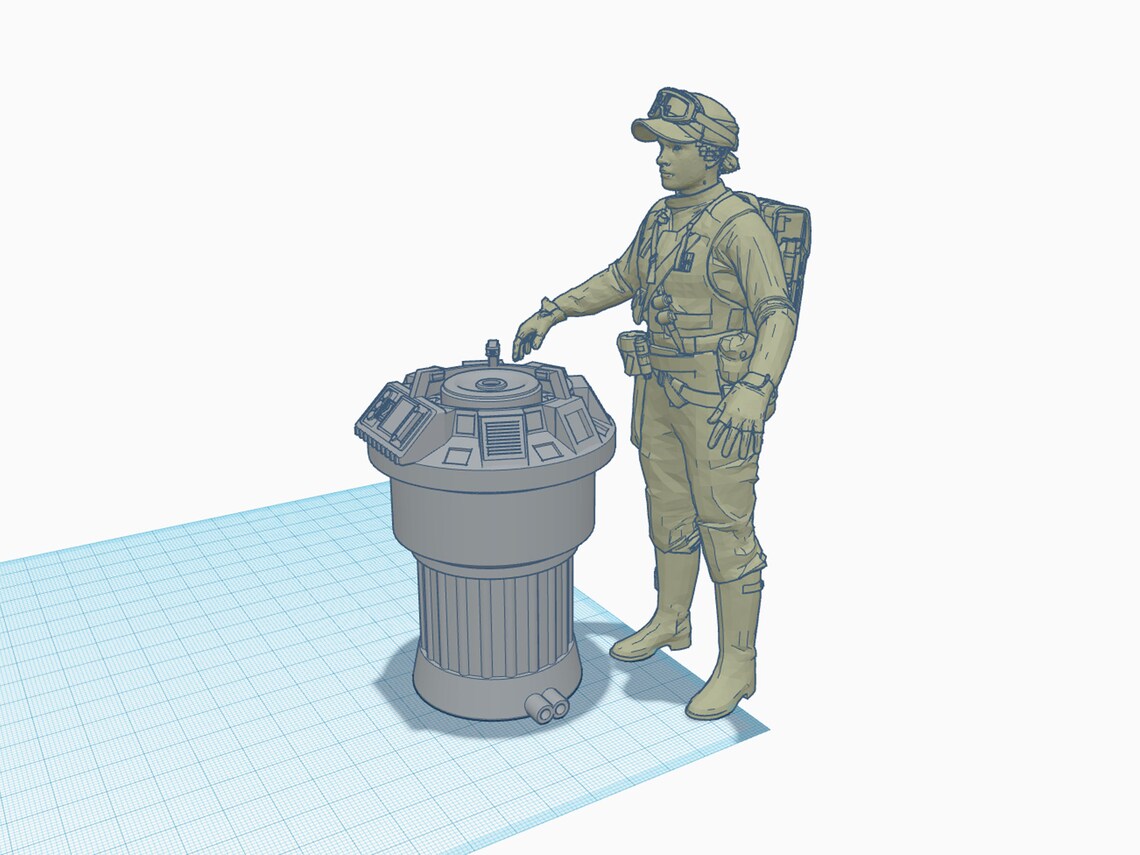 Imperial Holotable & 3 Holograms From Star Wars - Etsy UK