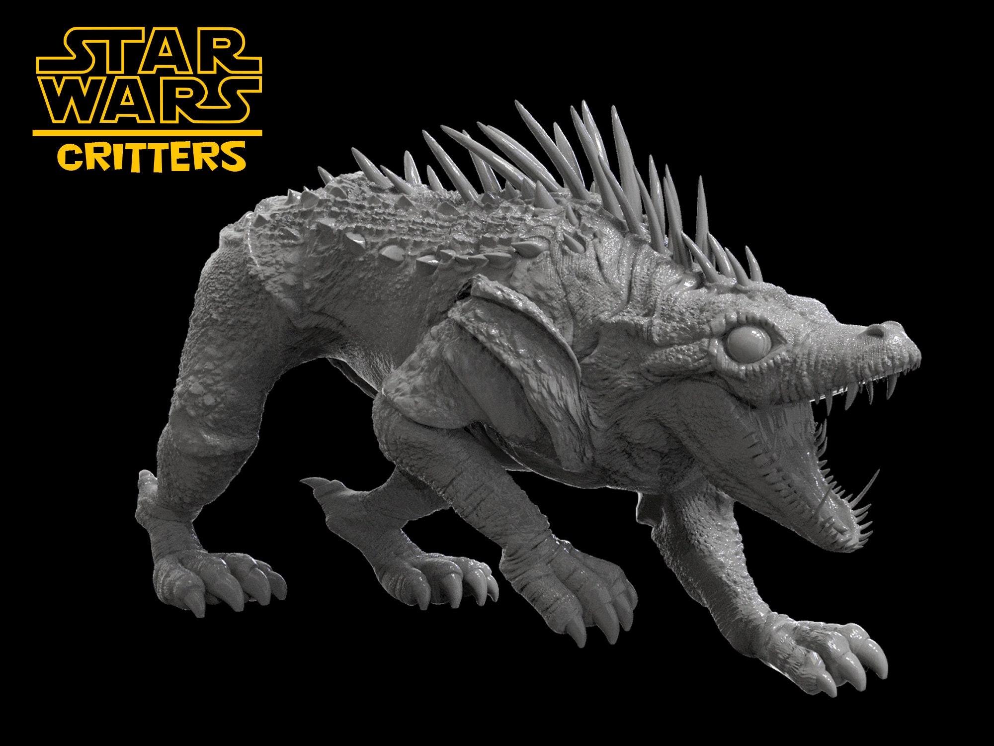 Massiff Beast from Mandalorian TV Show | Etsy