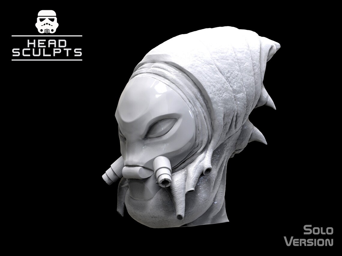 Pyke Syndicate Leader Head Sculpt From BOBF | Etsy