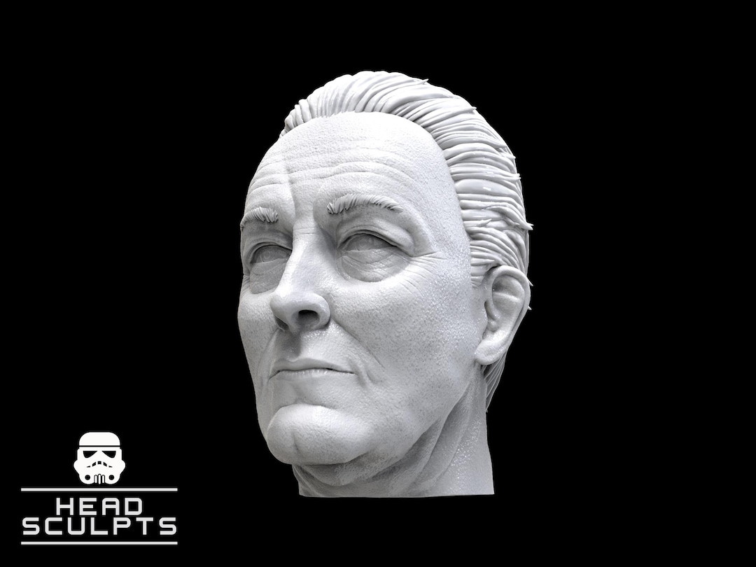 Grand Admiral Thrawn Head Sculpt STL File - Etsy