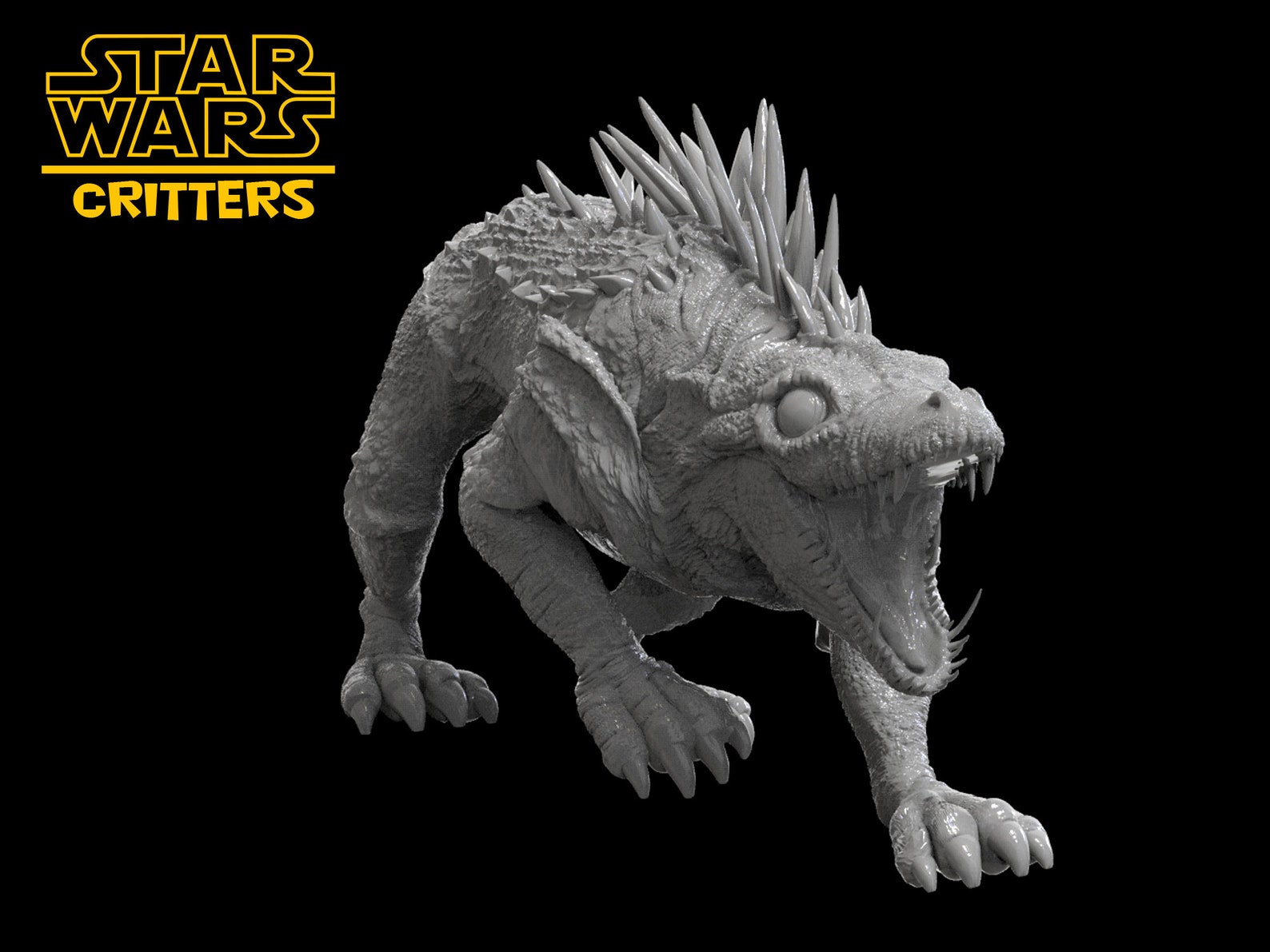 Massiff Beast from Mandalorian TV Show | Etsy