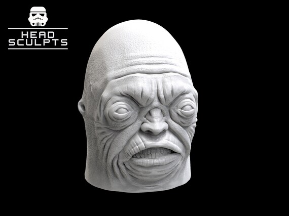 Rothgar Deng Head Sculpt From Star Wars: the Rise of Skywalker - Etsy