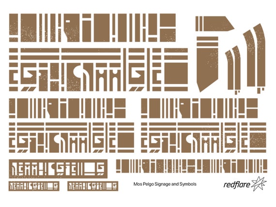 Mos Pelgo freetown Waterslide Decals - Etsy