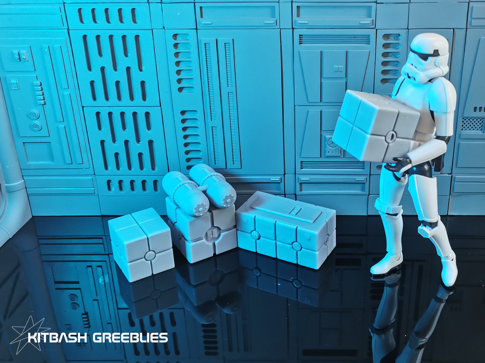 4 Crates and Boxes From Star Wars - Etsy