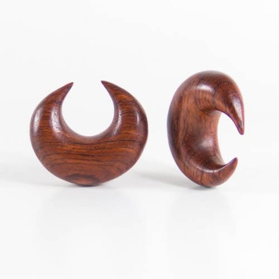 Pair of Blood Wood Ear Lobe Pinchers - Etsy