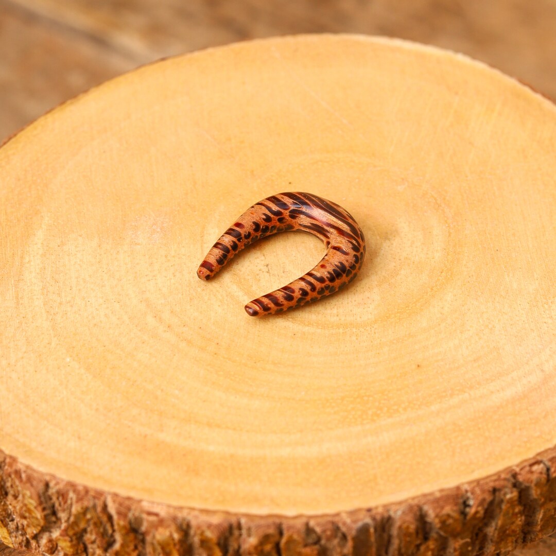 Coconut Palm Wood Septum Horseshoe U-bolts for Septum Stretching ...