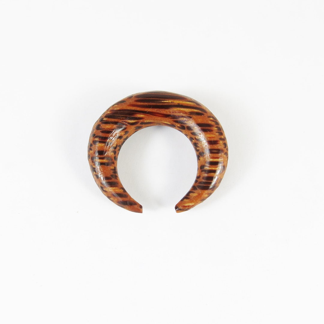 Coconut Wood Septum Pincher. Custom Handmade Wood Setum - Etsy