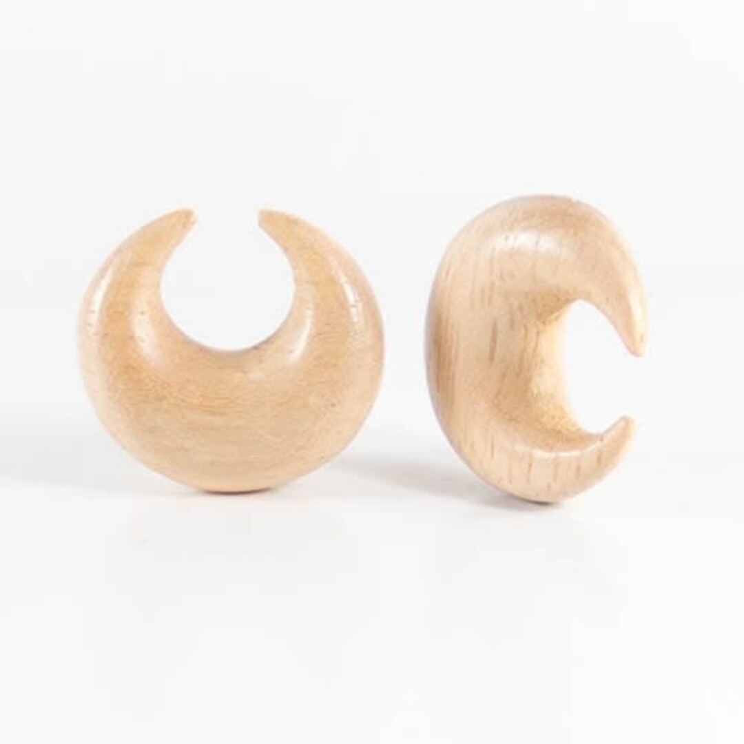 Pair of Hevea Wood Ear Lobe Pinchers - Etsy