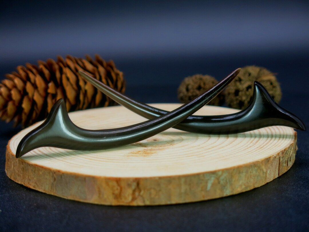 Custom Buffalo Horn Ear Talons for Ear Stretching. Organic Body Jewelry ...