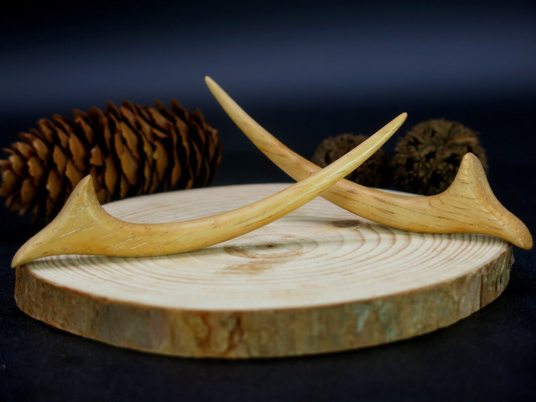 Custom White Wood Ear Talons for Ear Stretching. Organic Body Jewelry ...