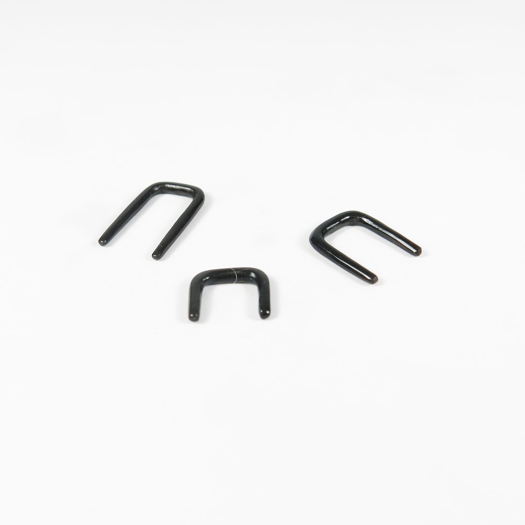 Custom Made Horn Staple Shaped Septum Retainer I Nostril Retainer I ...