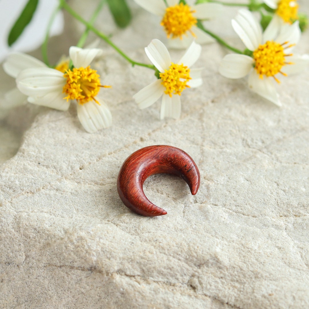 Custom Red Wood Septum Pincher sharp Ends. Handmade Wood - Etsy