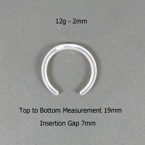 Mother of Pearl Shell Rounded Ends Septum Pincher I Shell Septum Plug I ...