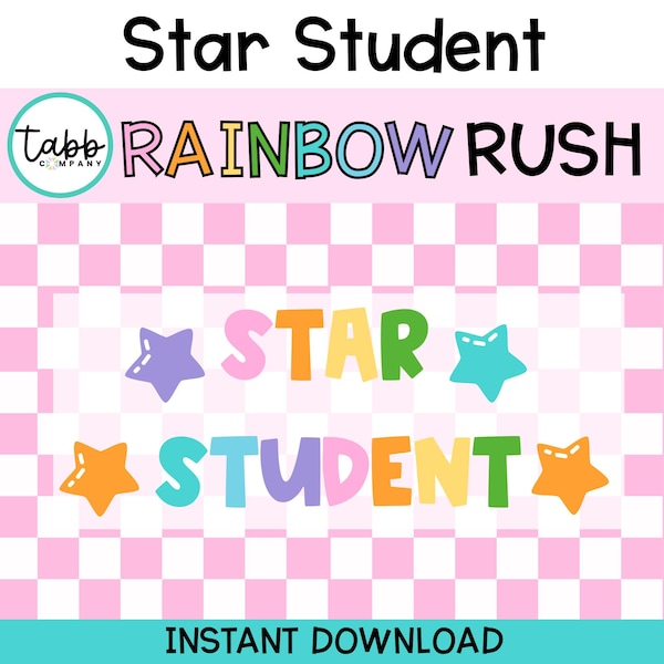 Star Student - Etsy