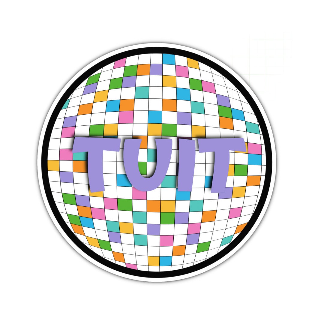 Round Tuit Sticker, Water Bottle Sticker, Phone Sticker, Laptop Sticker ...