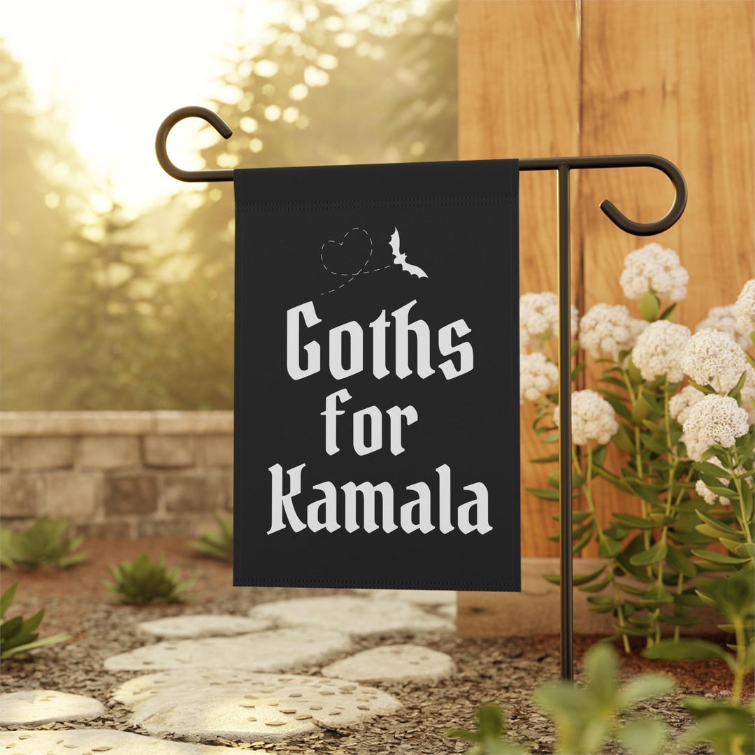 Funny Goth Yard Sign Progressive Political Humor Spooky Halloween ...