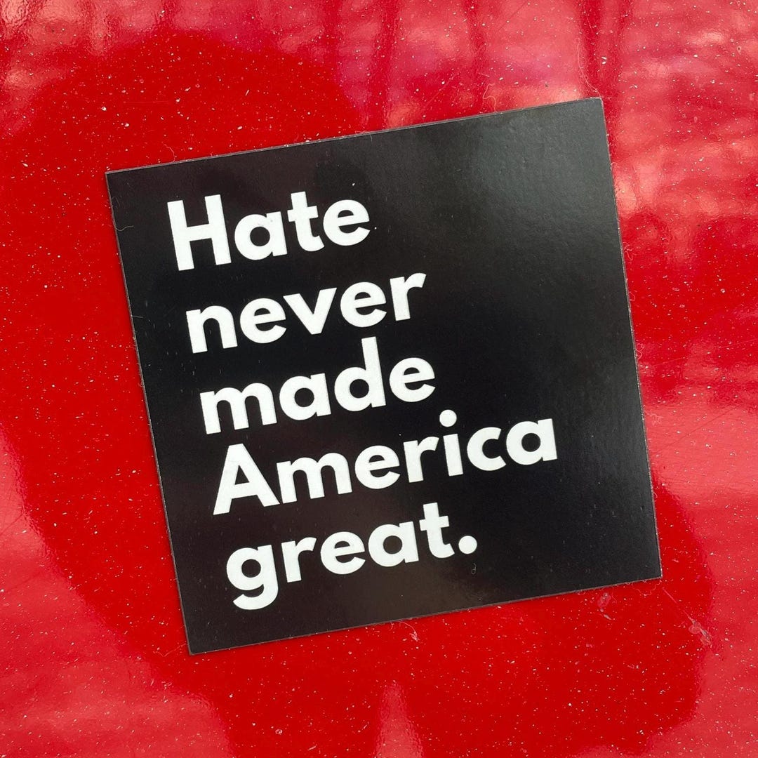 Empathy Car Magnet: Activist Slogan - Etsy