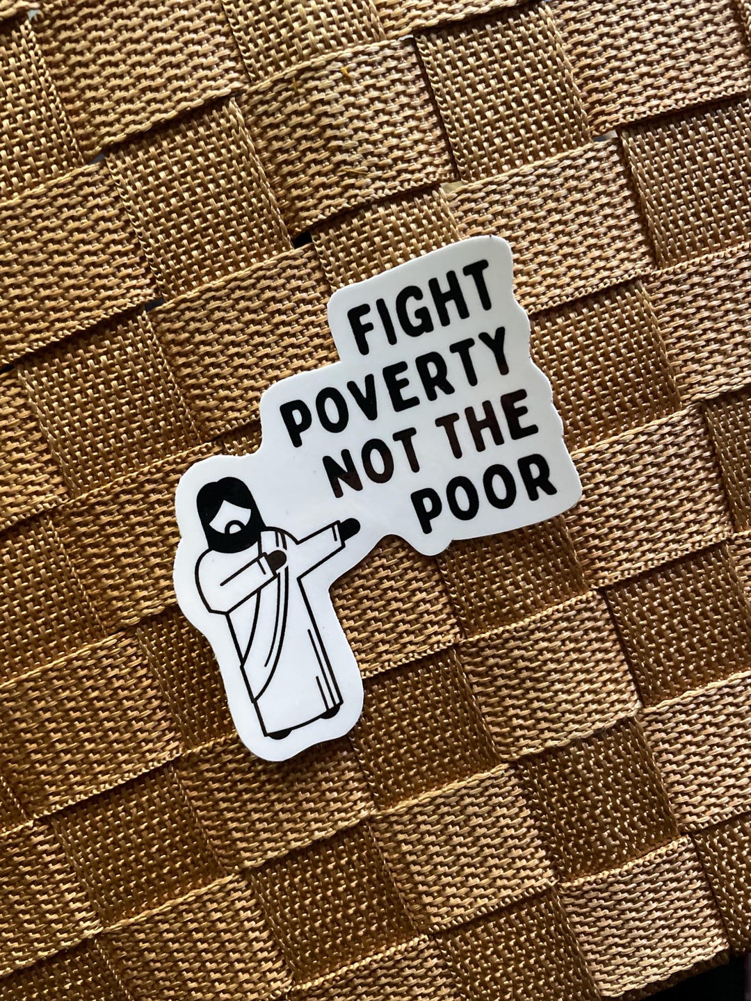 Leftist Jesus Christian Fight Poverty Anti-billionaire Liberal ...