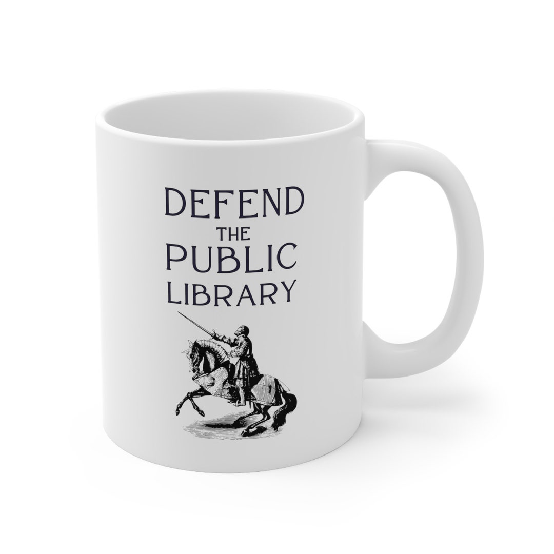 Public Library Mug Progressive Politics Read Banned Books Leftist ...