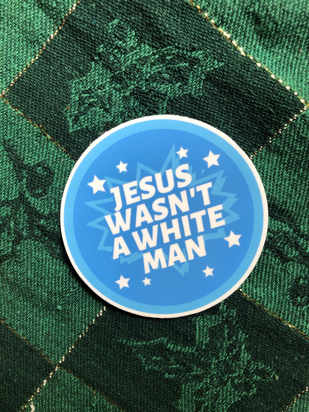 Jesus Was Not a White Man Antiracist Christian Progressive Leftist ...