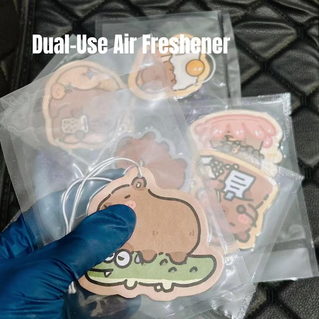 Handmade Capybara Car Air Freshener | Cute Animal Scented Decor ...