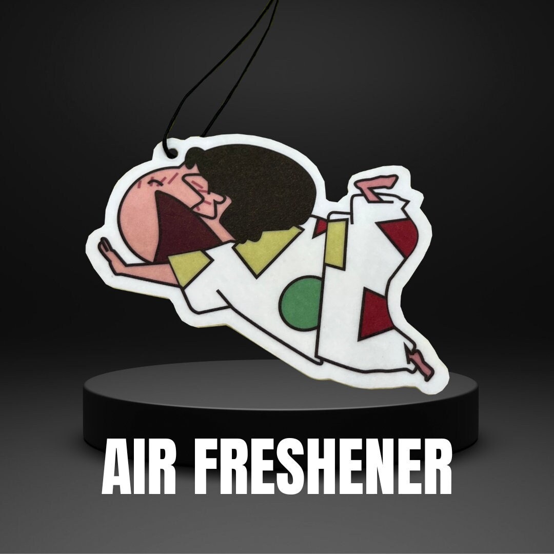 Crayon Shin-chan Air Freshener: Lemon Candy Scent Car Charm - Etsy