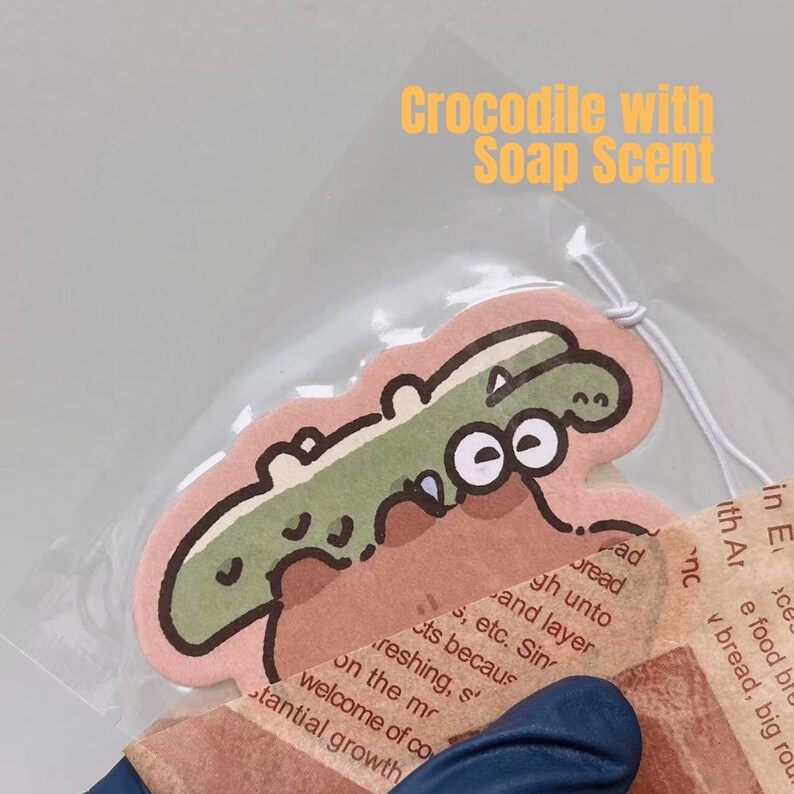 Handmade Capybara Car Air Freshener | Cute Animal Scented Decor ...