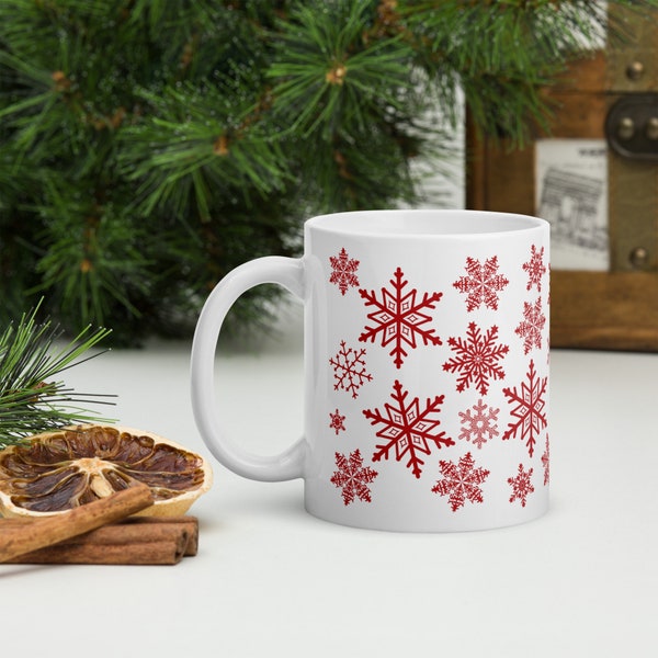 Snowflake Mug - Etsy