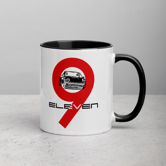 Nine Eleven / 9 Eleven Sports Car Design Multi Color Mug - Etsy