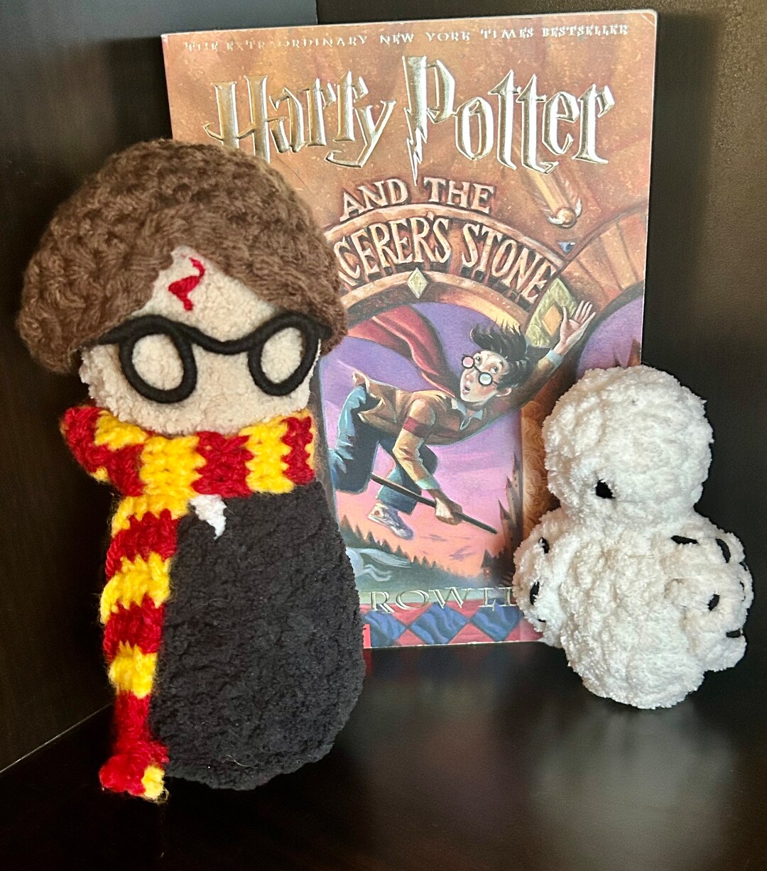 Potter and Hedwig Crochet Peg Dolls Made to Order - Etsy