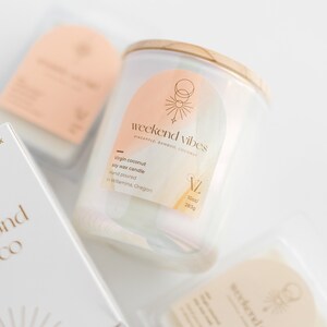 Weekend Vibes, Self Care Candle, Bamboo Coconut Candle, Bamboo Coconut ...