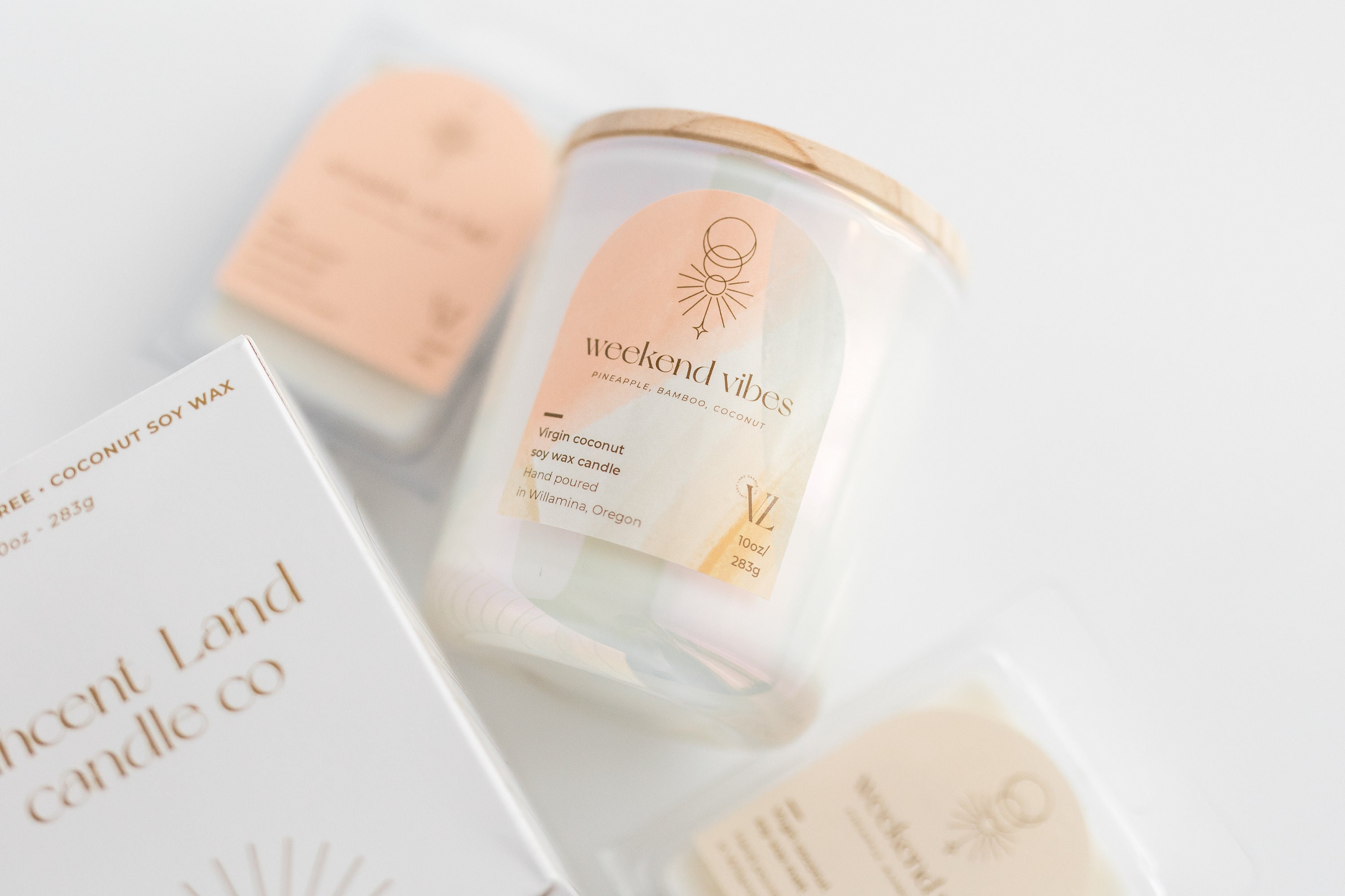 Weekend Vibes, Self Care Candle, Bamboo Coconut Candle, Bamboo Coconut ...