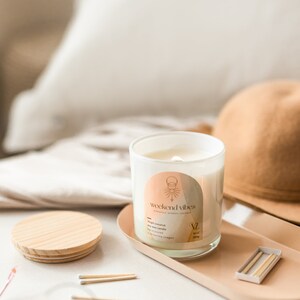 Weekend Vibes, Self Care Candle, Bamboo Coconut Candle, Bamboo Coconut ...