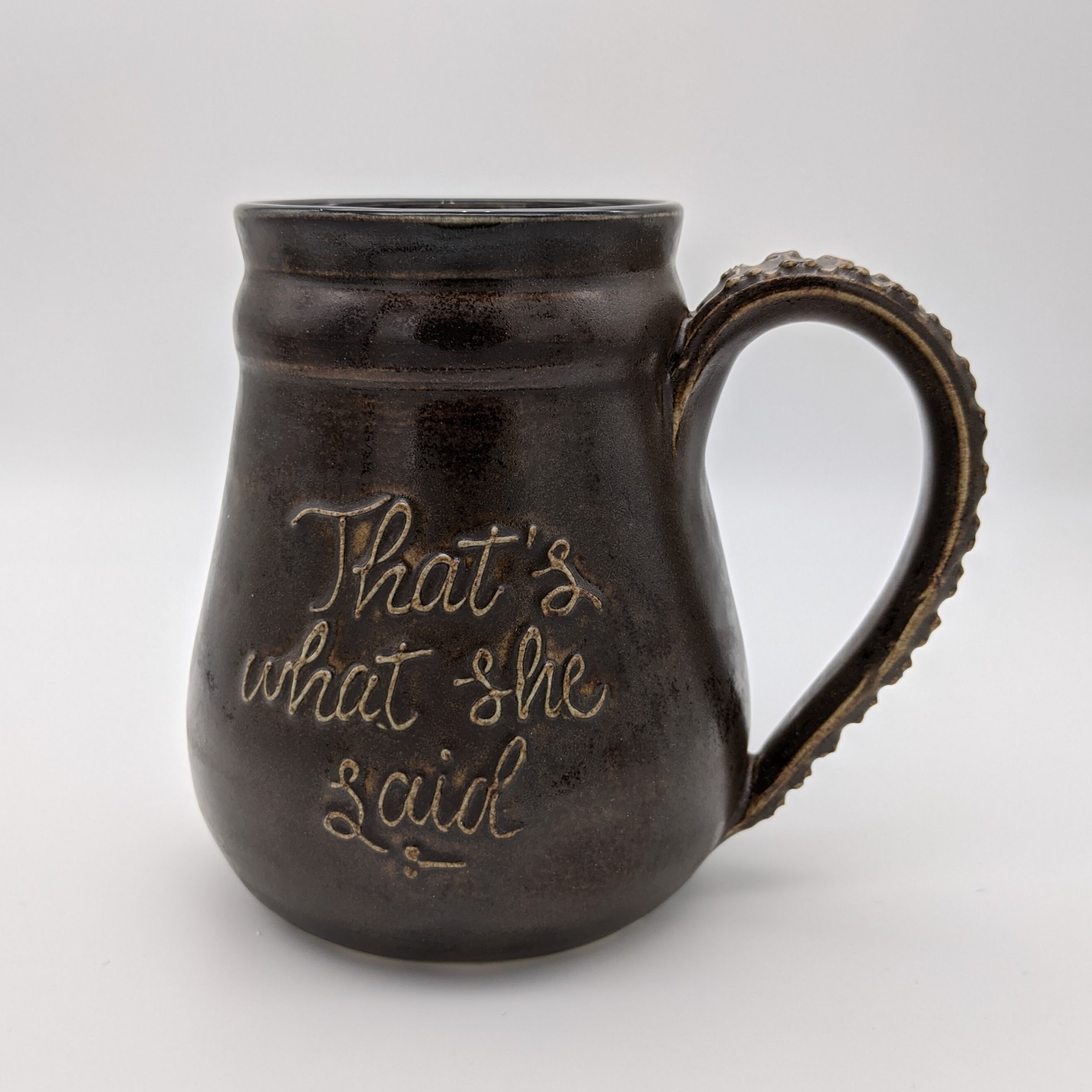 That's What She Said Mug Handmade Ceramic Mug Ready to - Etsy