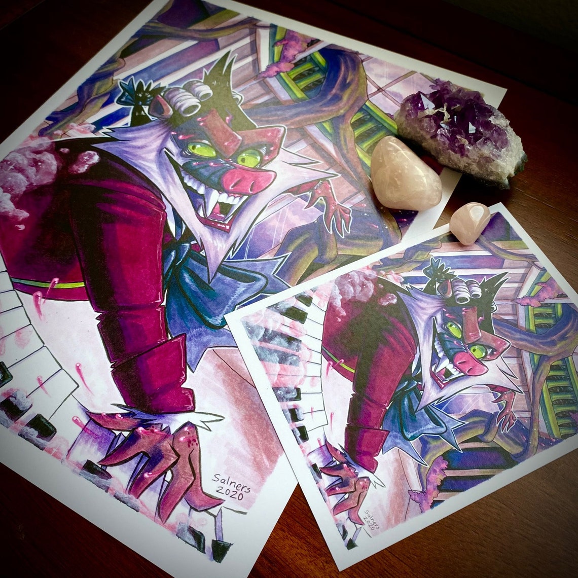 Scarlemagne Kipo and the Age of Wonderbeasts Art Print - Etsy