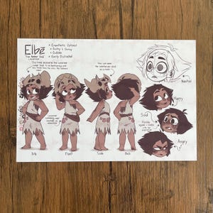 Xenolithic Character Reference Prints - Etsy