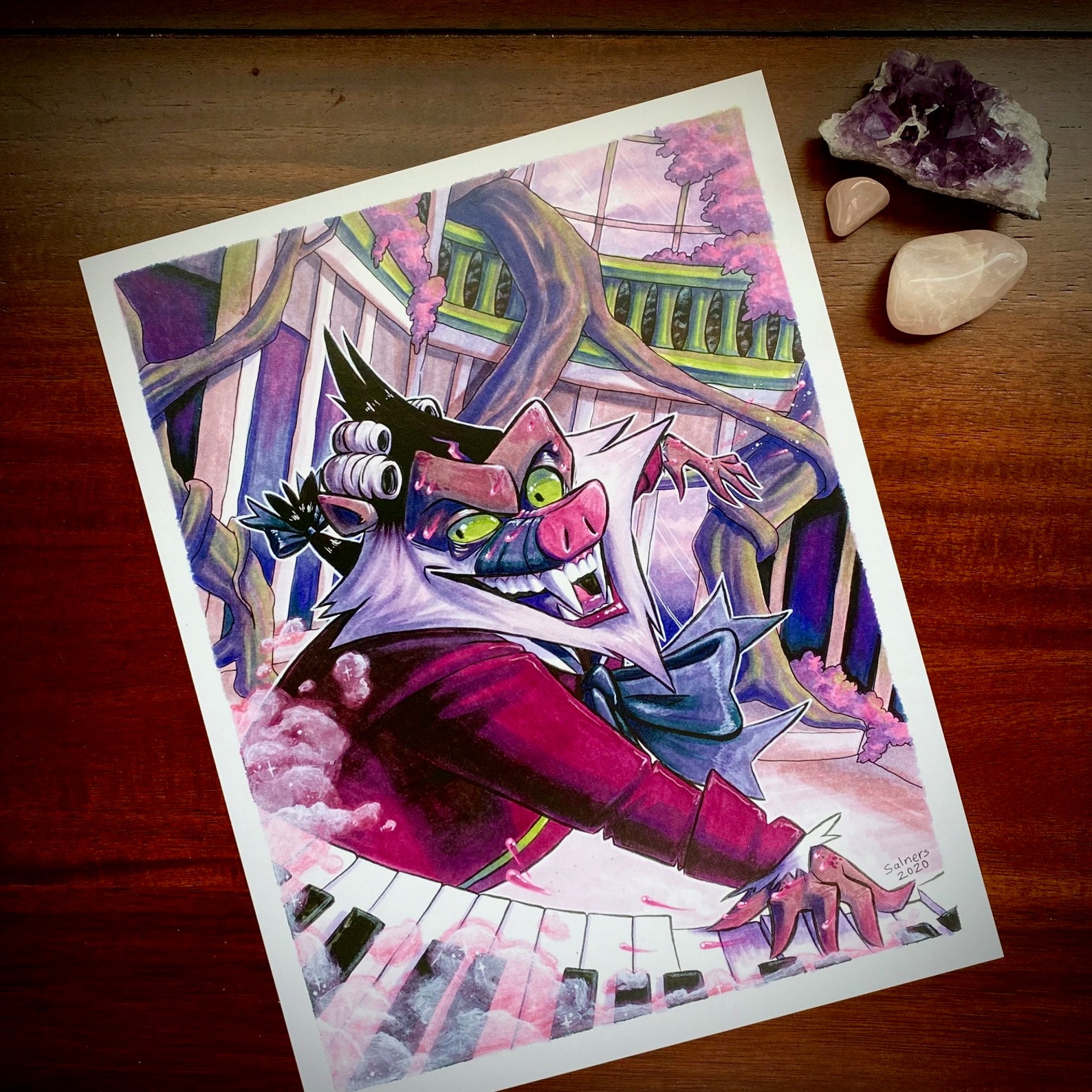 Scarlemagne Kipo and the Age of Wonderbeasts Art Print - Etsy