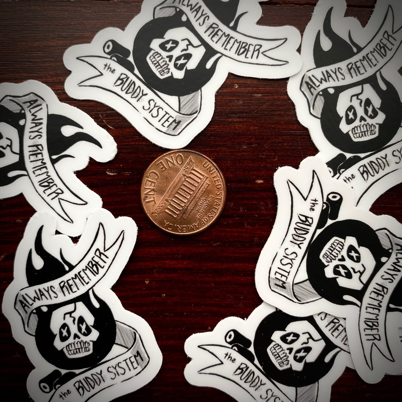 Unus Annus Vinyl Matte Stickers Small - Etsy Canada